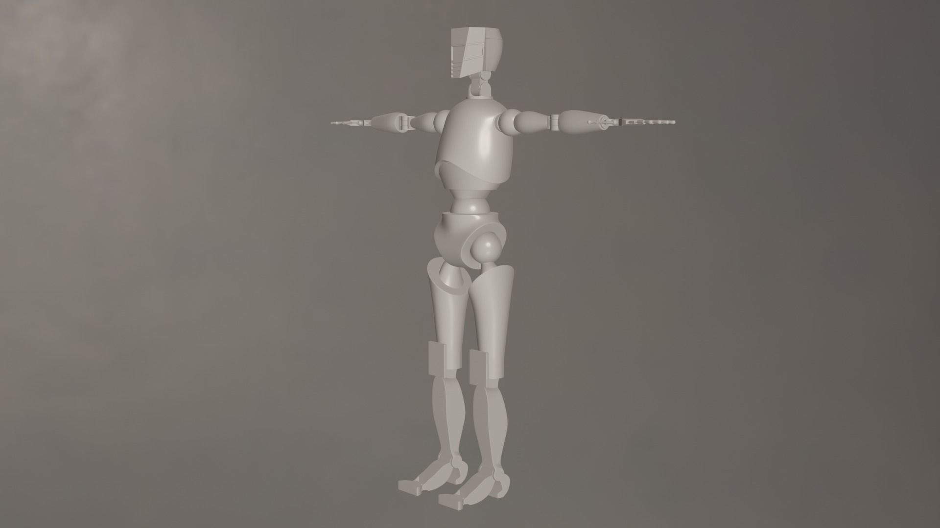 Humanoid Robot 3D model | CGTrader