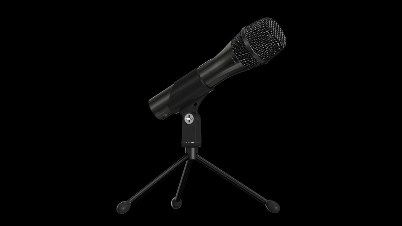 Audio-technica AT2005 USB Dynamic Microphone 3D model | CGTrader