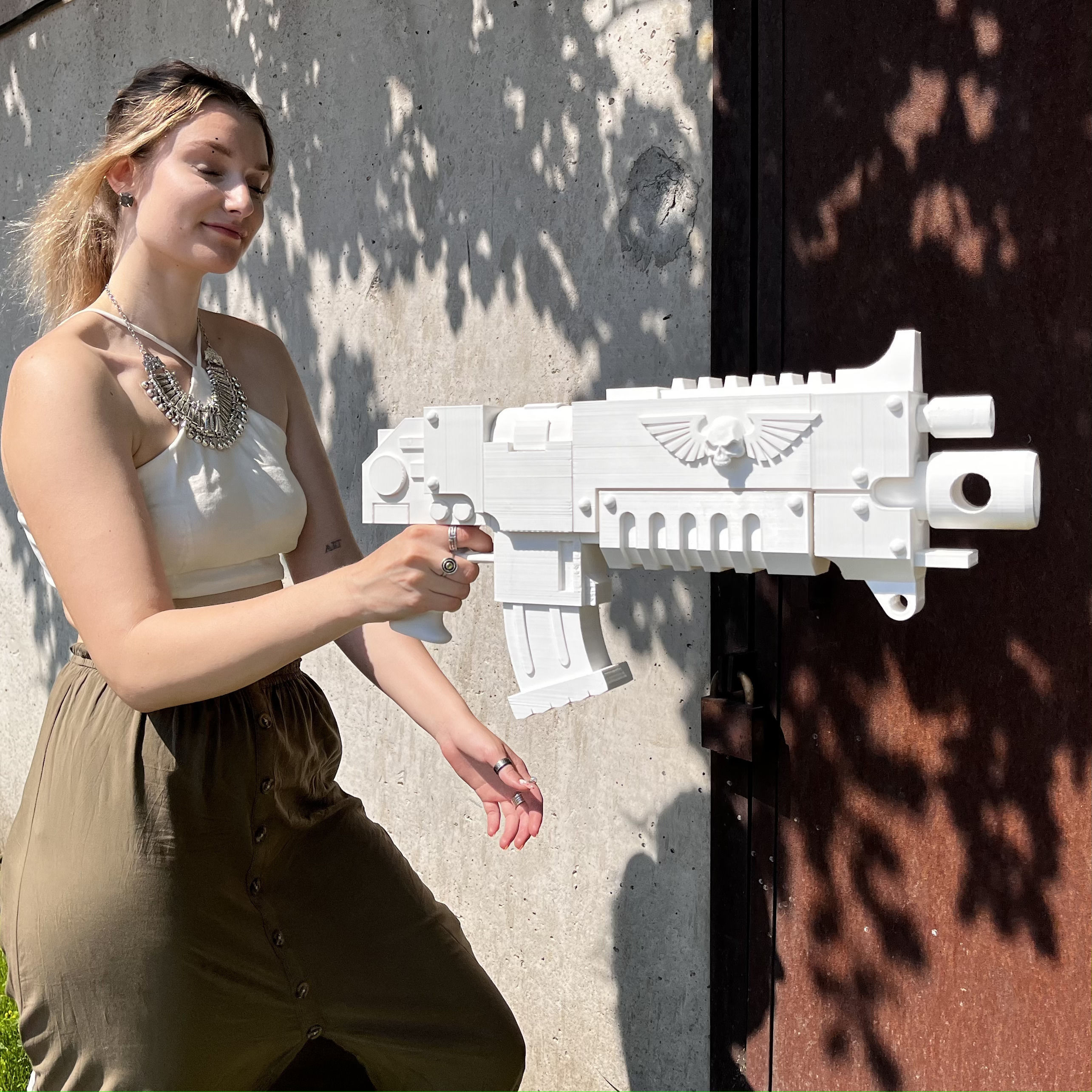 BOLTER WARHAMMER 40K SPACE MARINES COSPLAY PROP REPLICA 3D MODEL 3D ...