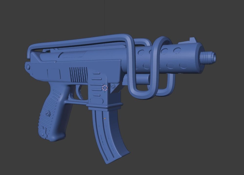 TEC9 UZIMATIC TEC-9 REPLICA PROP 3D model 3D printable | CGTrader