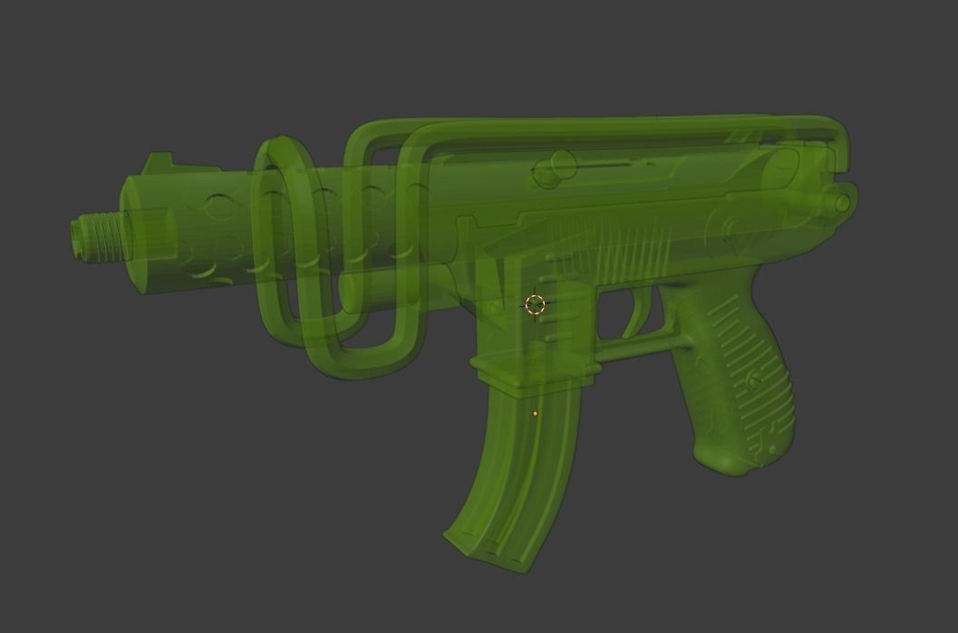 TEC9 UZIMATIC TEC-9 REPLICA PROP 3D model 3D printable | CGTrader