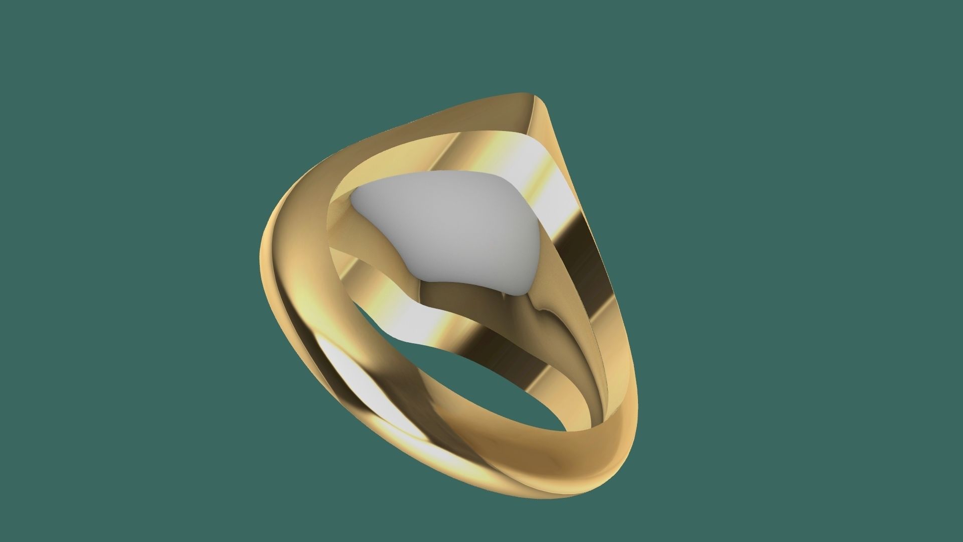 heraldry signet ring stl verified 3D model 3D printable | CGTrader