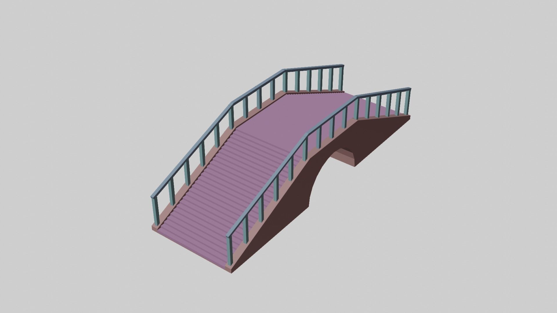 Low Poly Bridge free VR / AR / low-poly 3D model | CGTrader