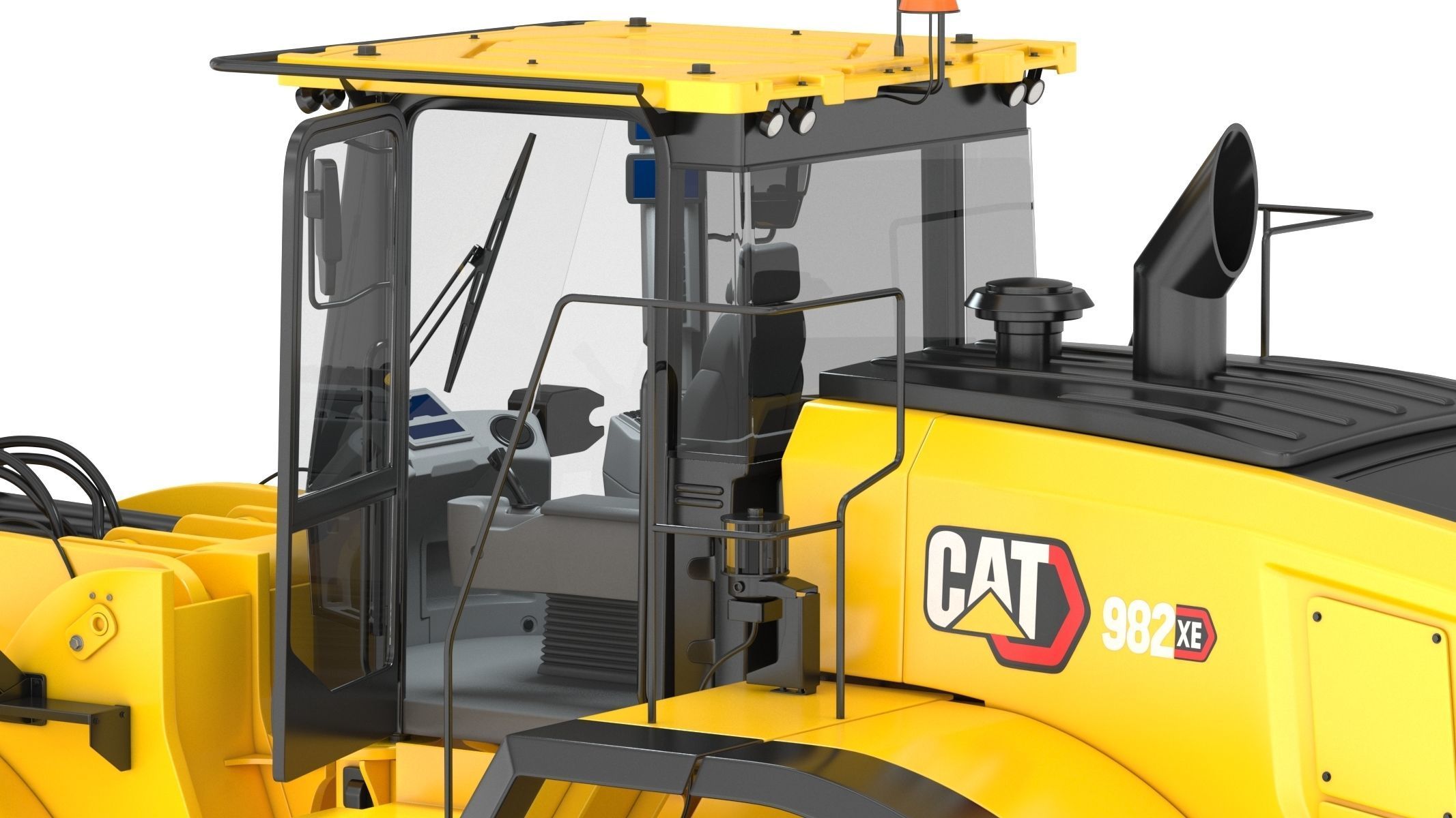 CAT 982 XE Wheel Loader 3D model | CGTrader