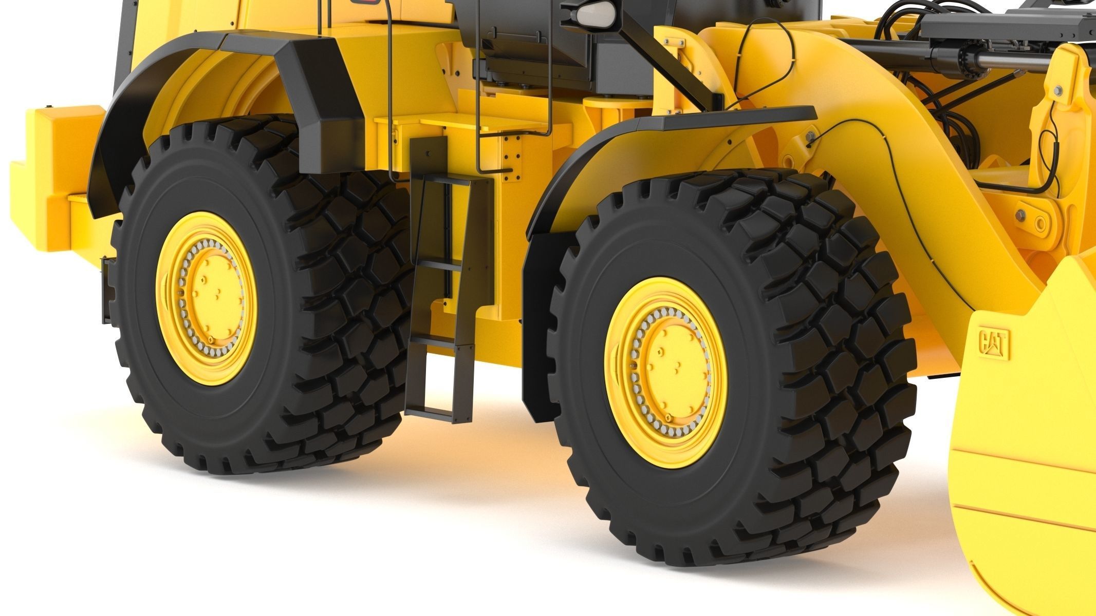 CAT 982 XE Wheel Loader 3D model | CGTrader