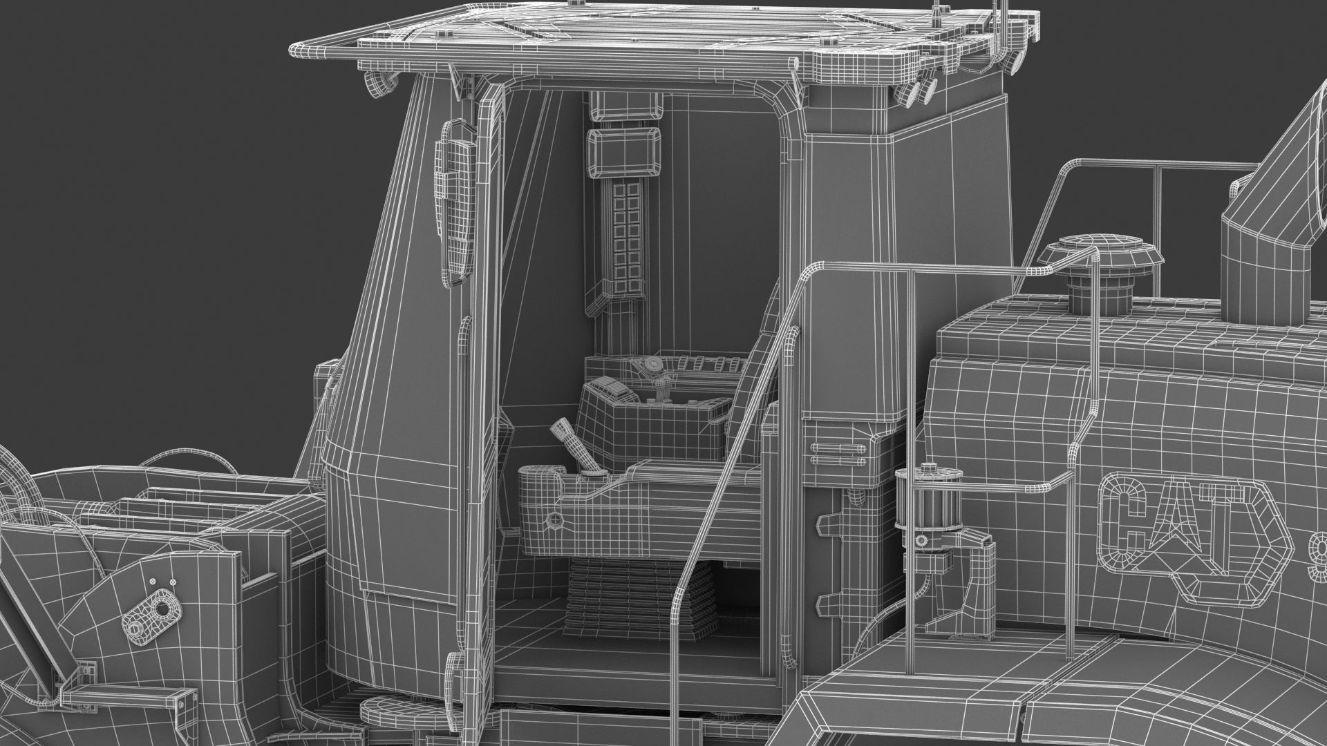 CAT 982 XE Wheel Loader 3D model | CGTrader