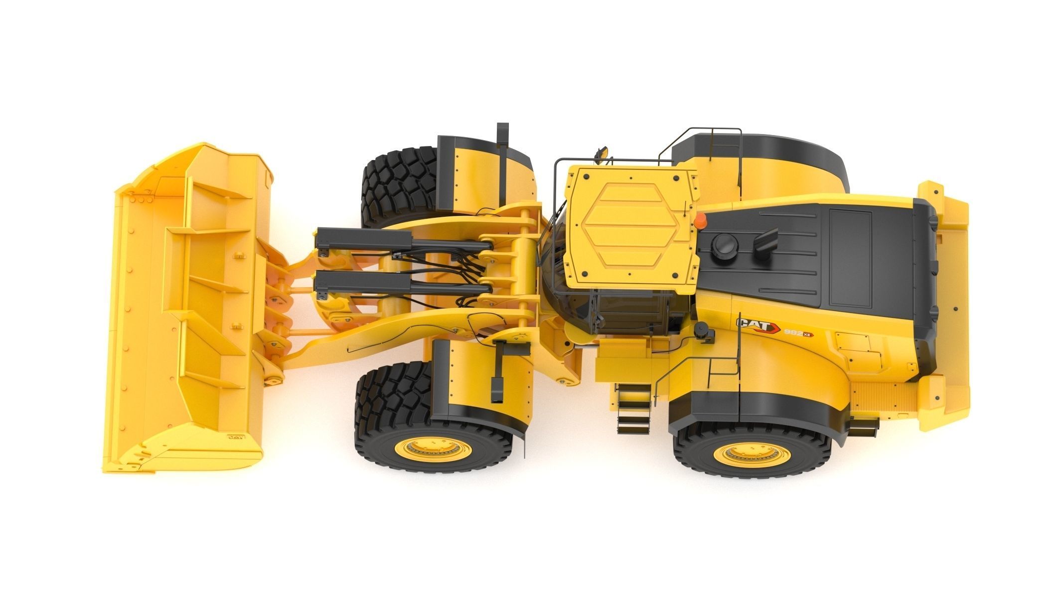 CAT 982 XE Wheel Loader 3D model | CGTrader