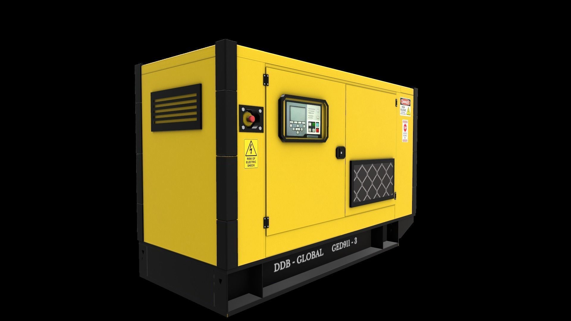 3D model Power Generator 3d Model Low Poly VR / AR / low-poly | CGTrader