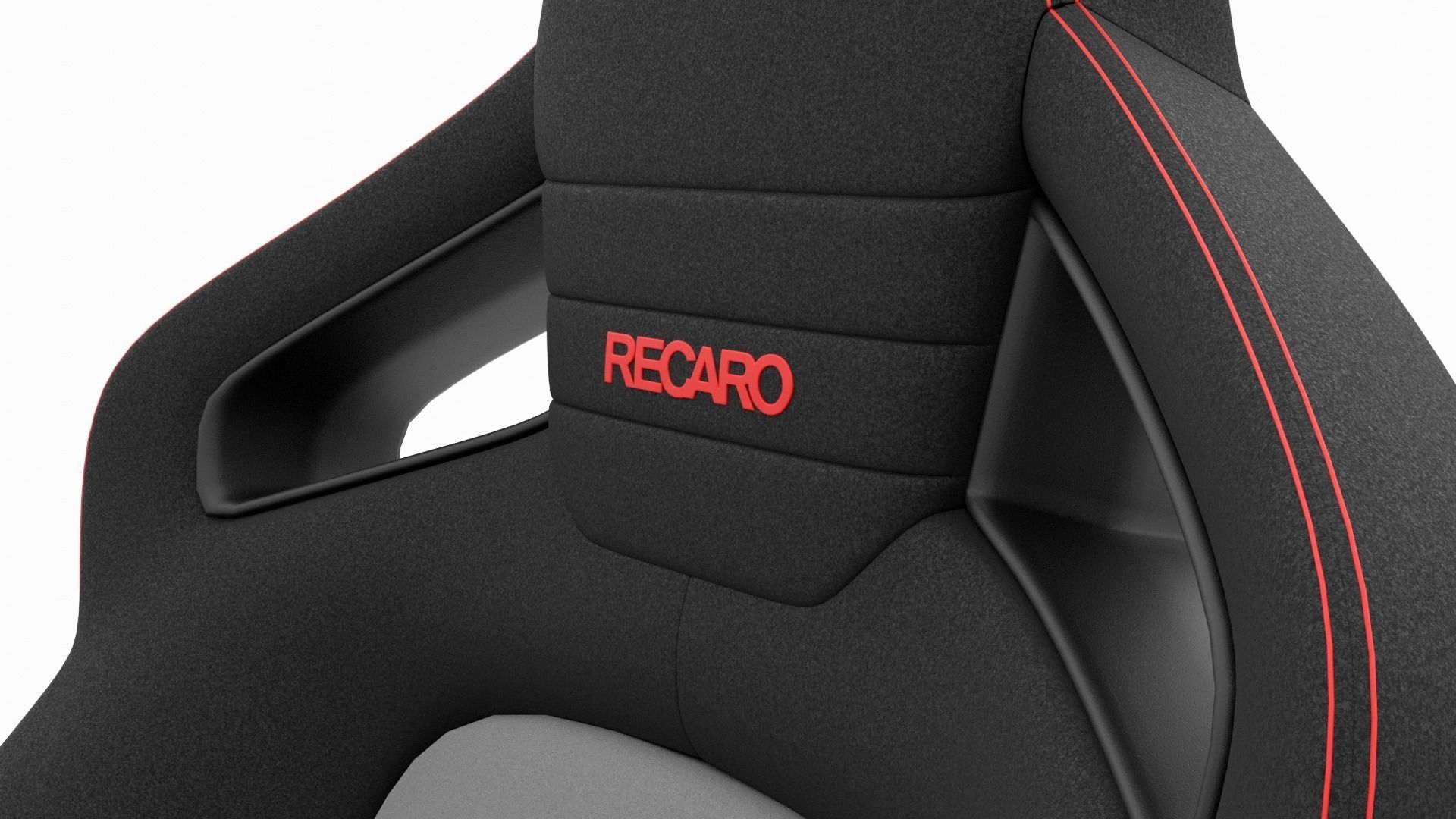 Recaro Sports car seat 3D model | CGTrader