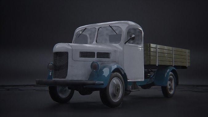 Old truck 3D model | CGTrader