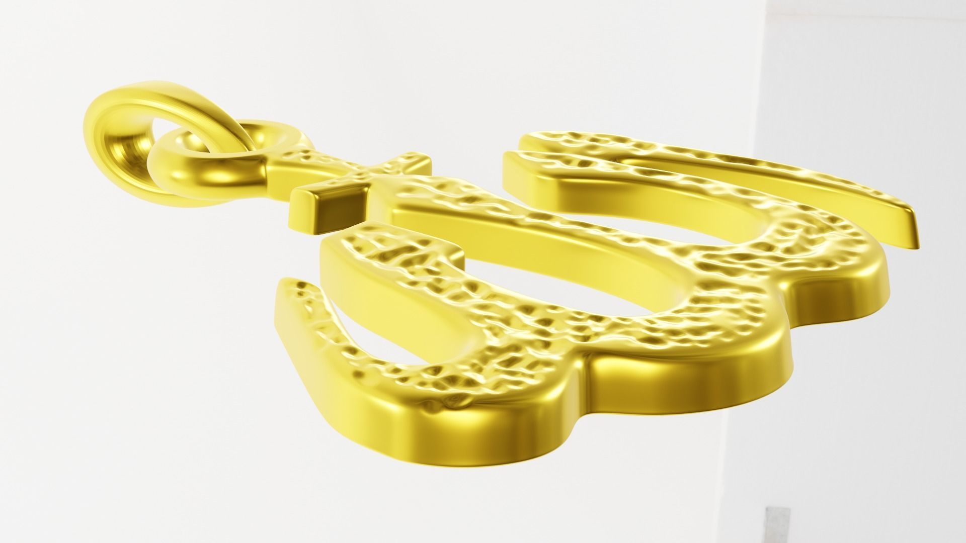 Pendant AllAH 3D model 3D printable | CGTrader