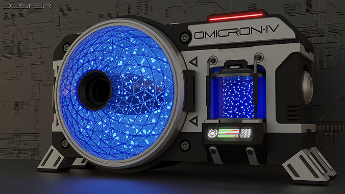 3D model Sci-Fi Machine VR / AR / low-poly | CGTrader