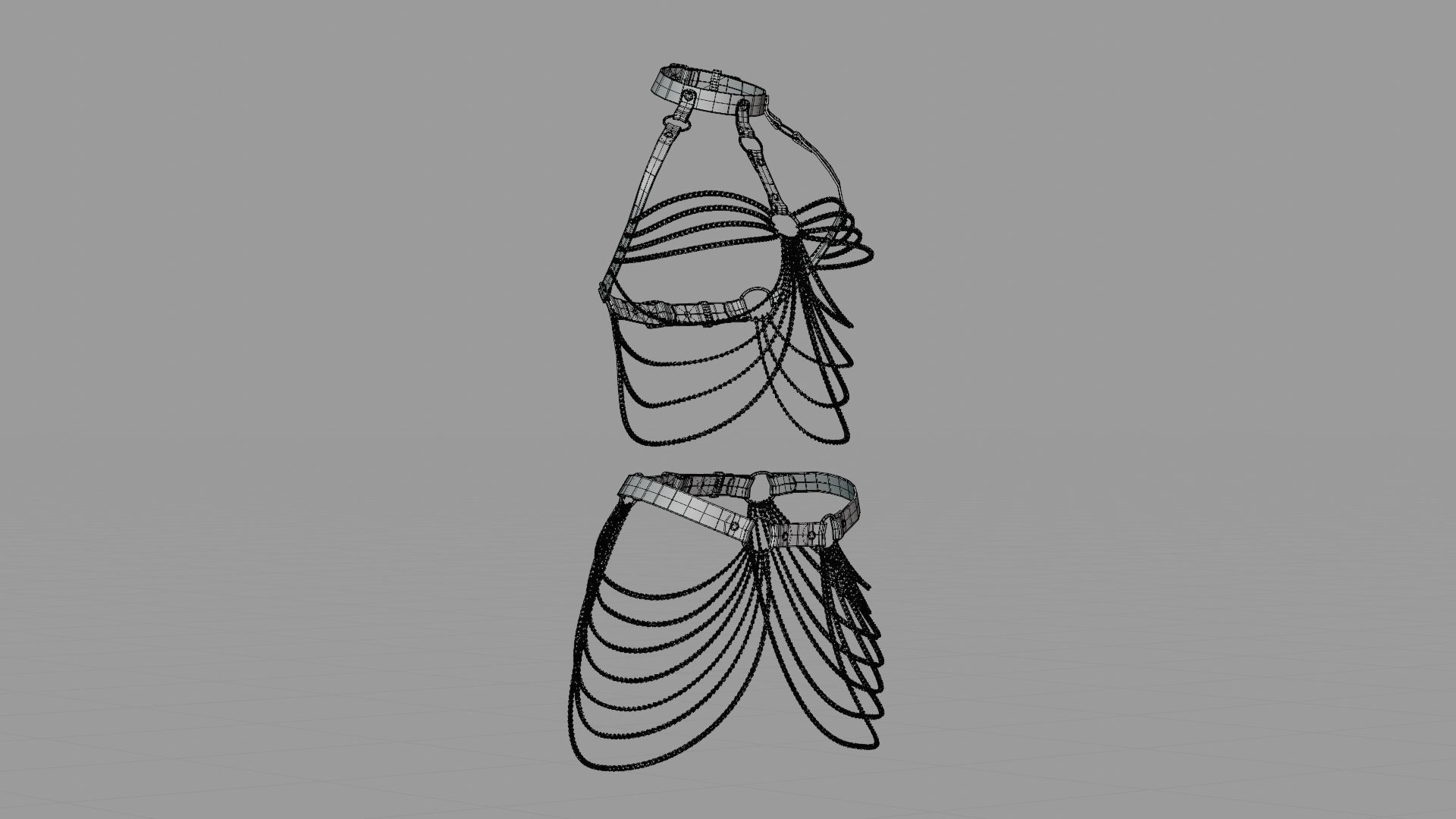 3D model Chain Harness VR / AR / low-poly | CGTrader