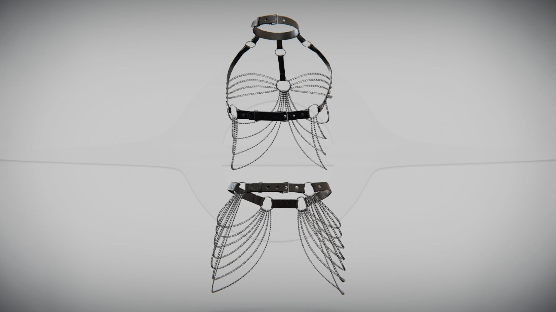 3D model Chain Harness VR / AR / low-poly | CGTrader