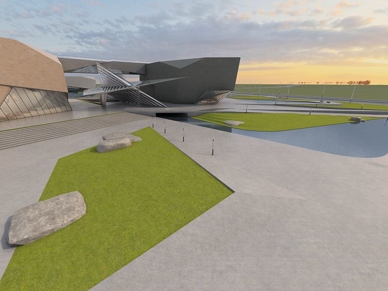 Museum 3D model | CGTrader