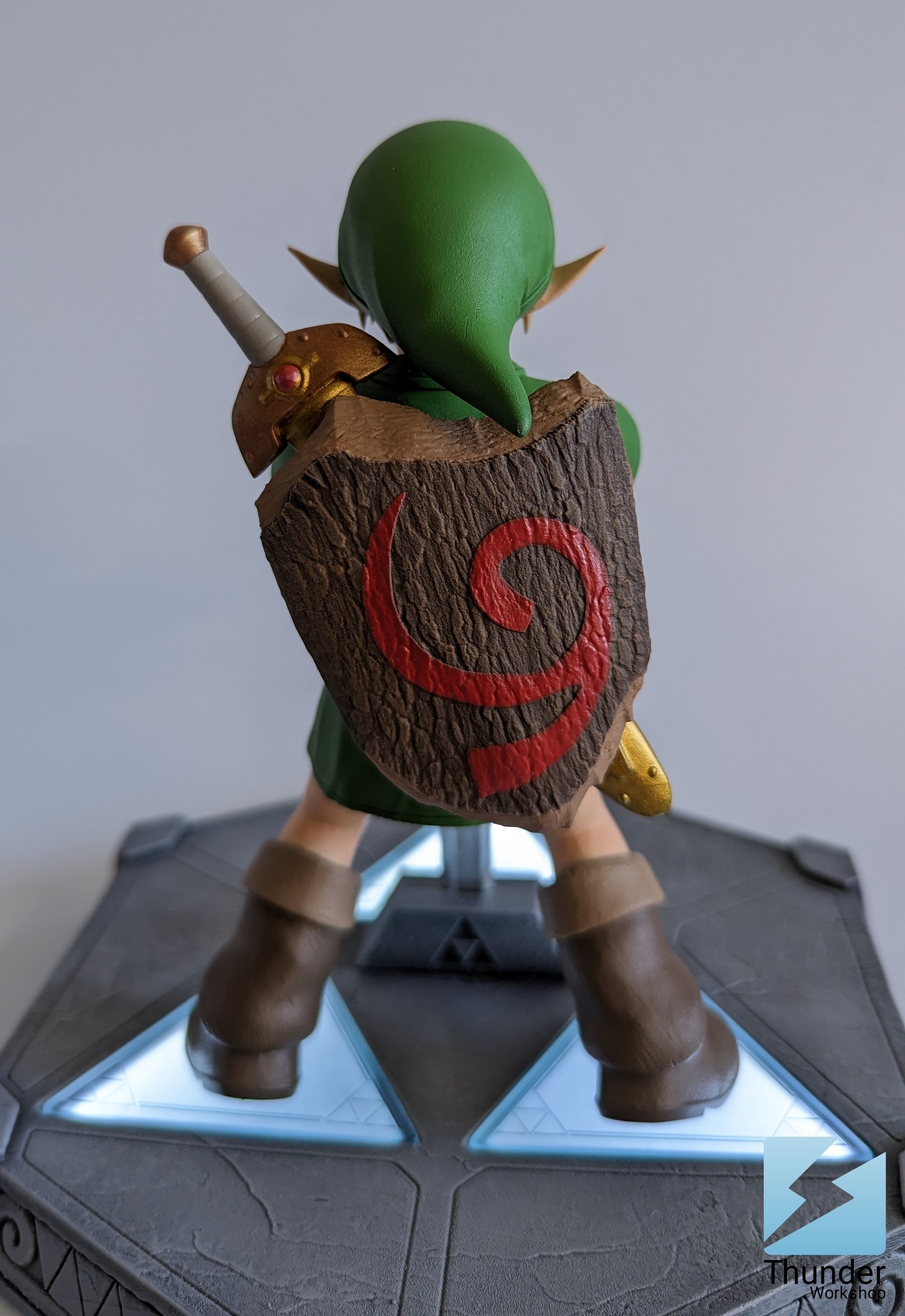 Zelda Ocarina Of Time Young Link - 3D PRINTABLE STATUE 3D model 3D ...