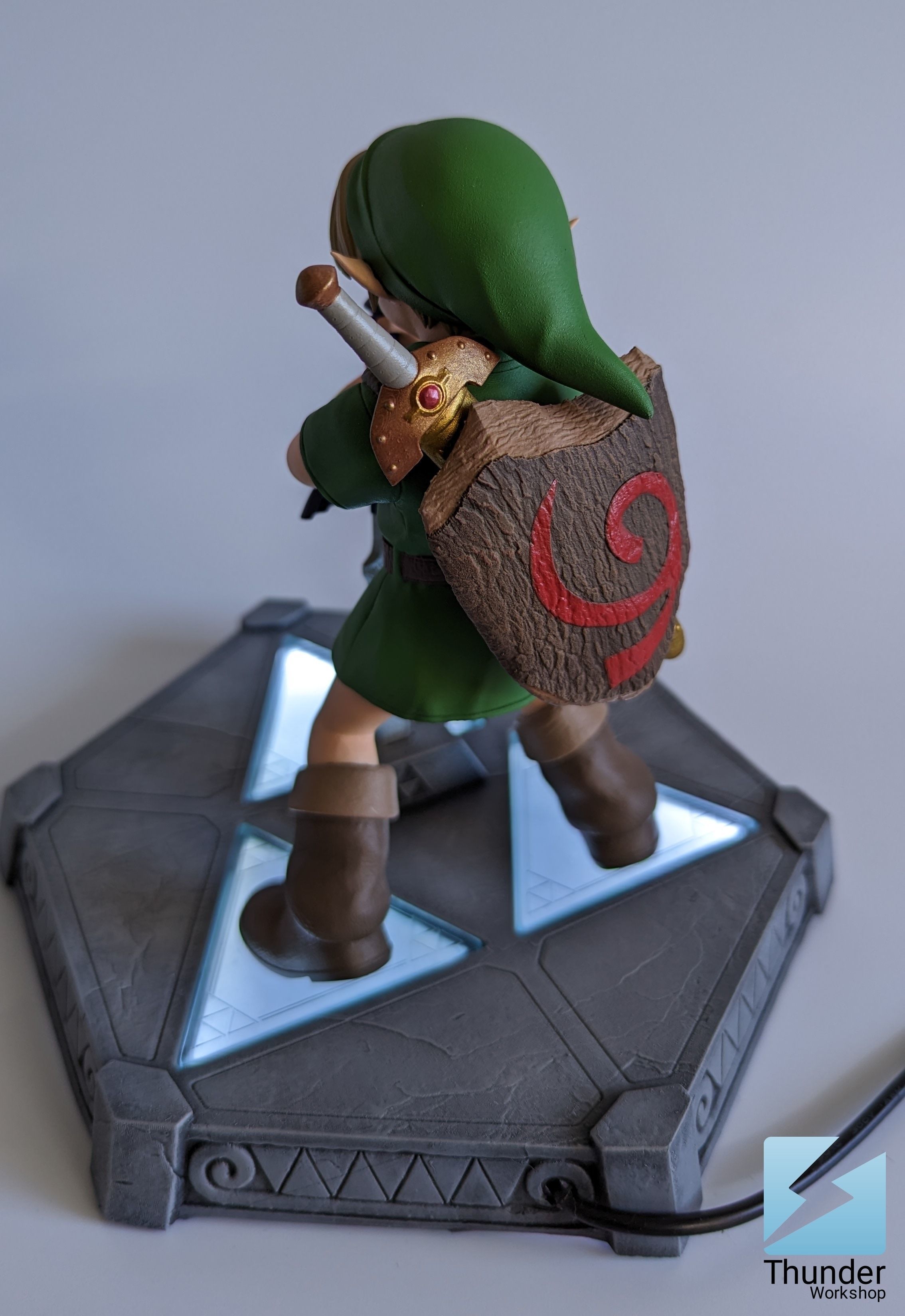 Zelda Ocarina Of Time Young Link - 3D PRINTABLE STATUE 3D model 3D ...