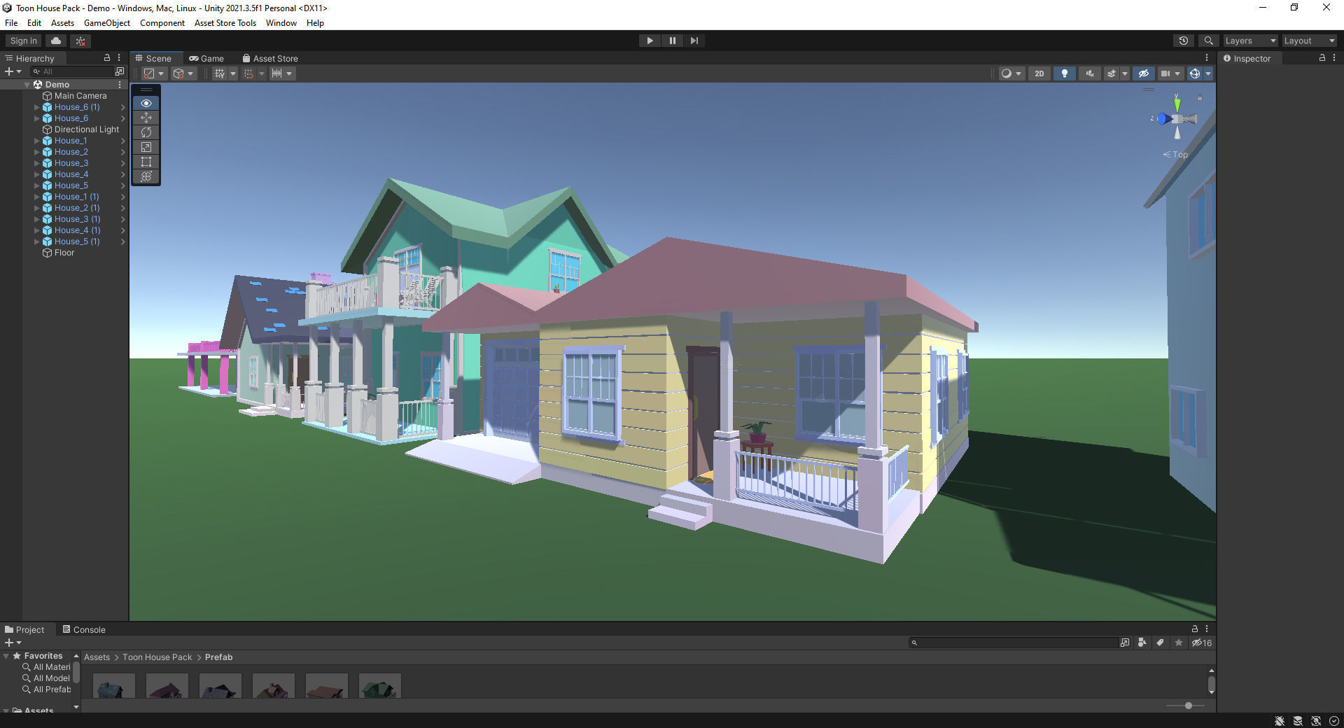 3D model Toon House Pack Cartoon Unity VR / AR / low-poly | CGTrader