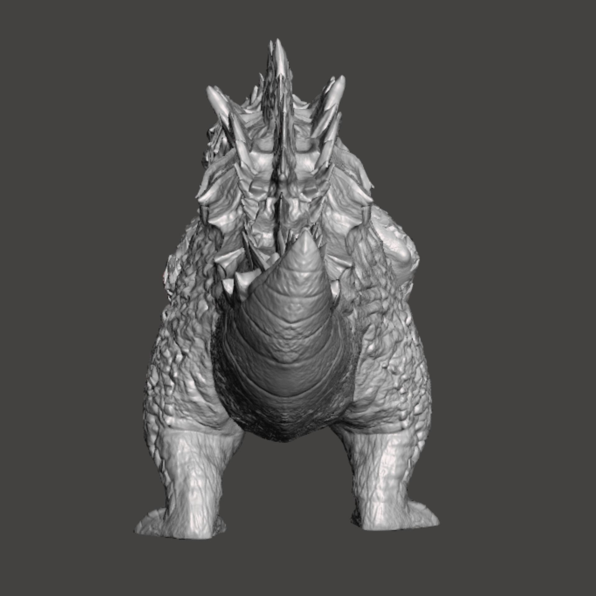 godzilla 3D model 3D printable | CGTrader