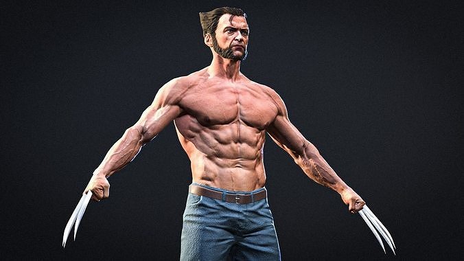 3D model Wolverine VR / AR / low-poly | CGTrader