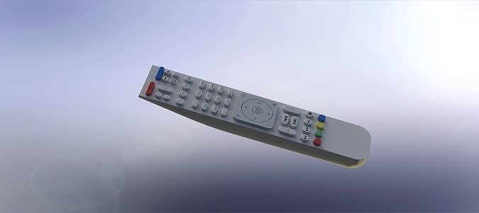 Remote Control 3D model 3D printable | CGTrader