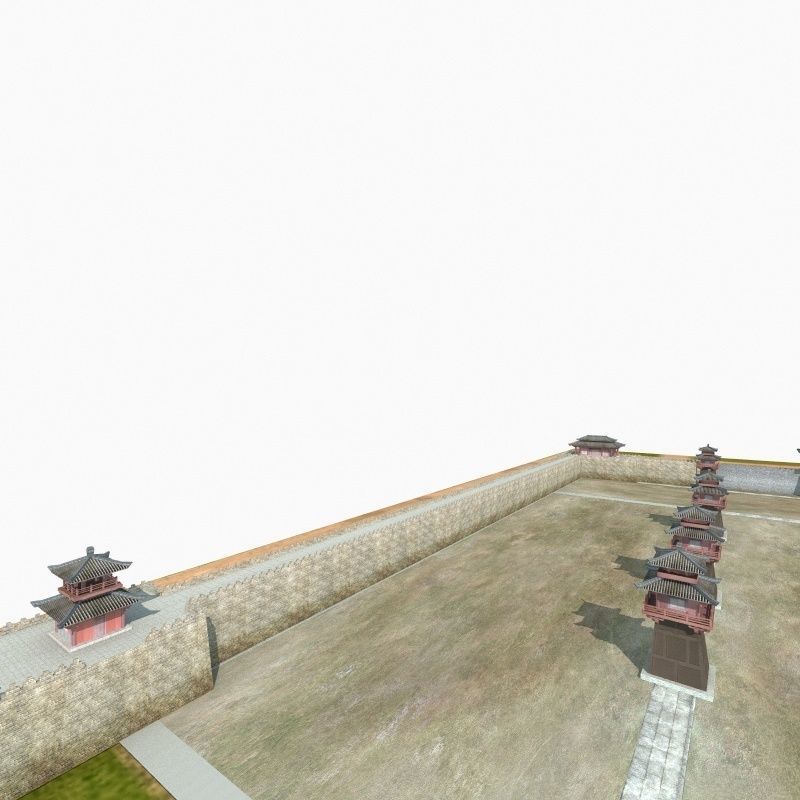 Ancient Chinese city 3D model | CGTrader