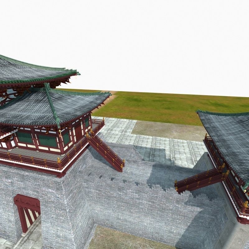 Ancient Chinese city 3D model | CGTrader