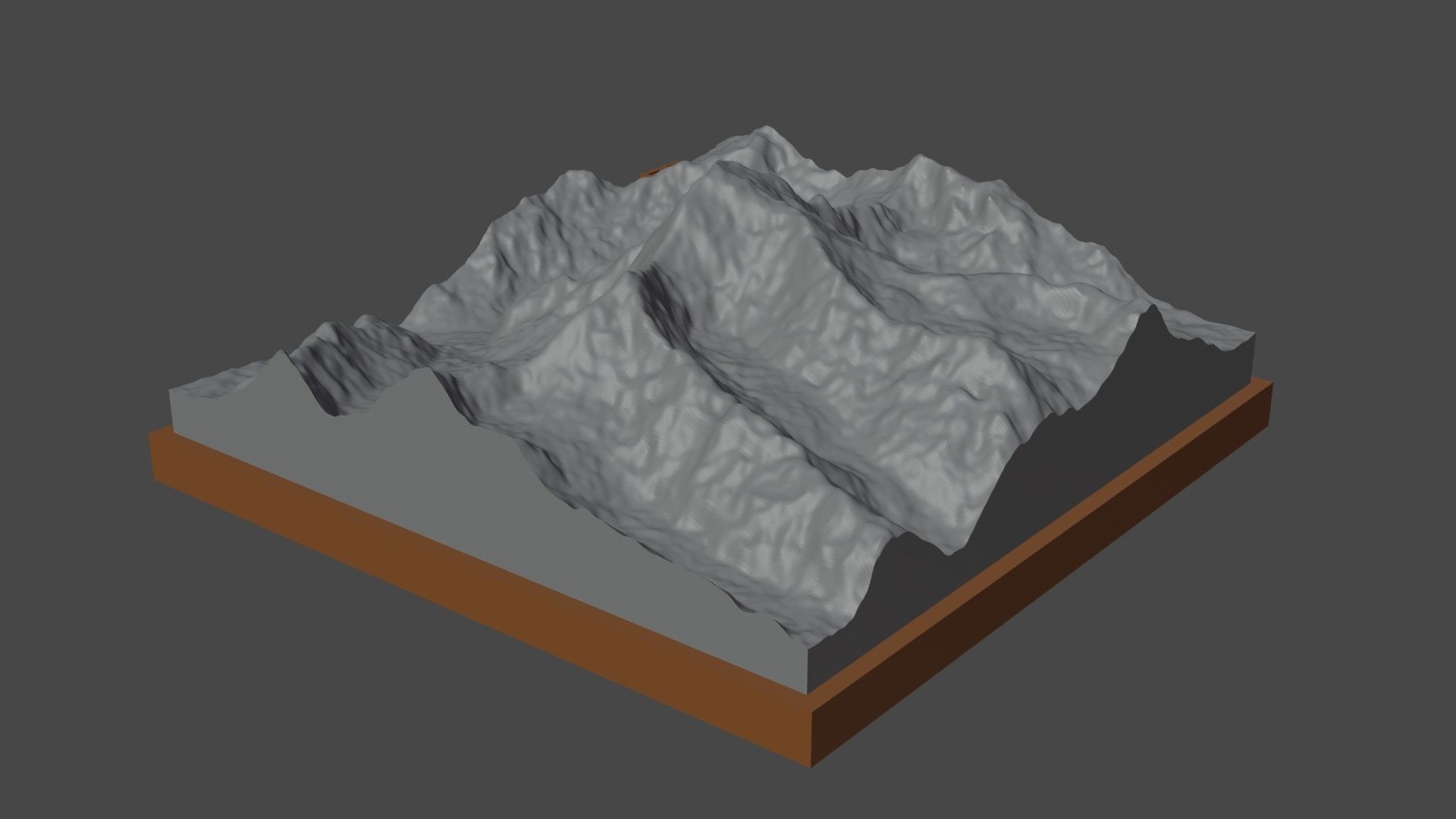 Api Mountain 3D model 3D printable | CGTrader