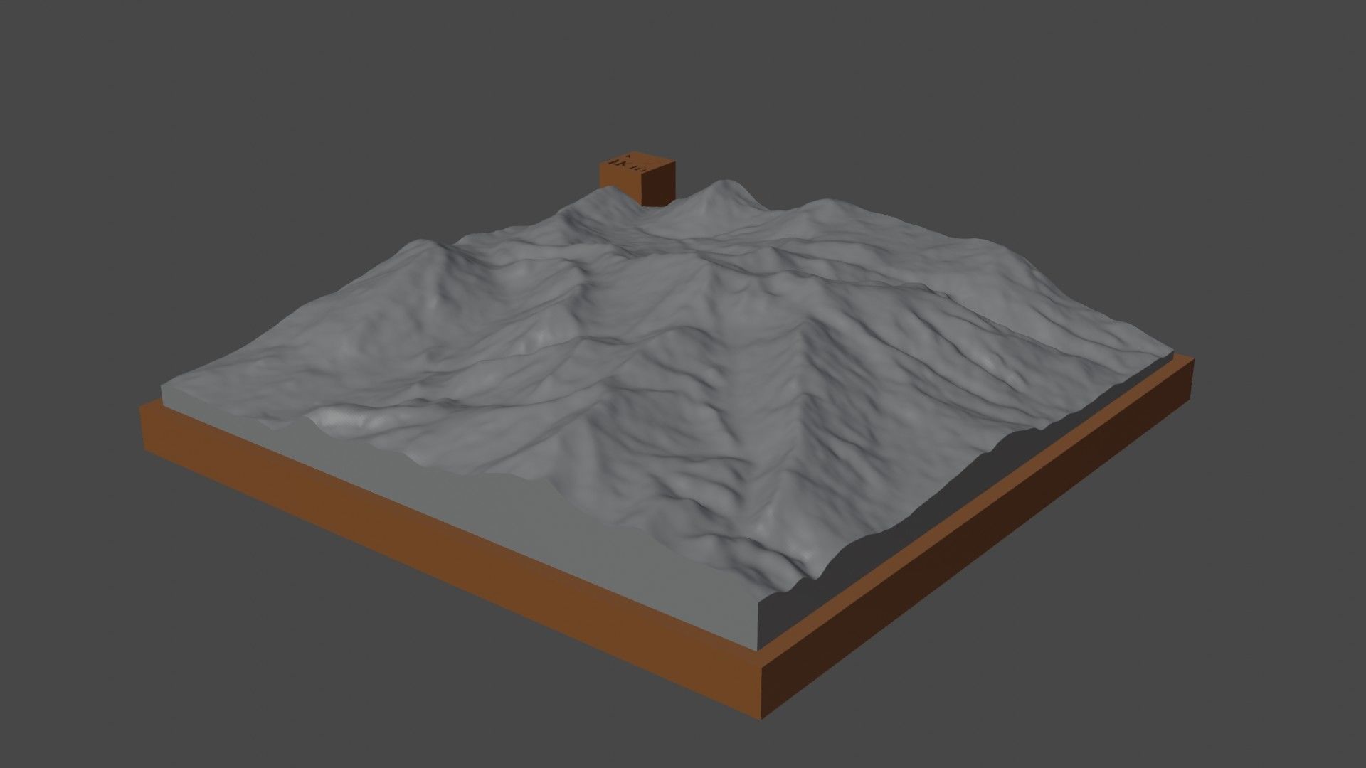 Barla Dagi 3D model 3D printable | CGTrader