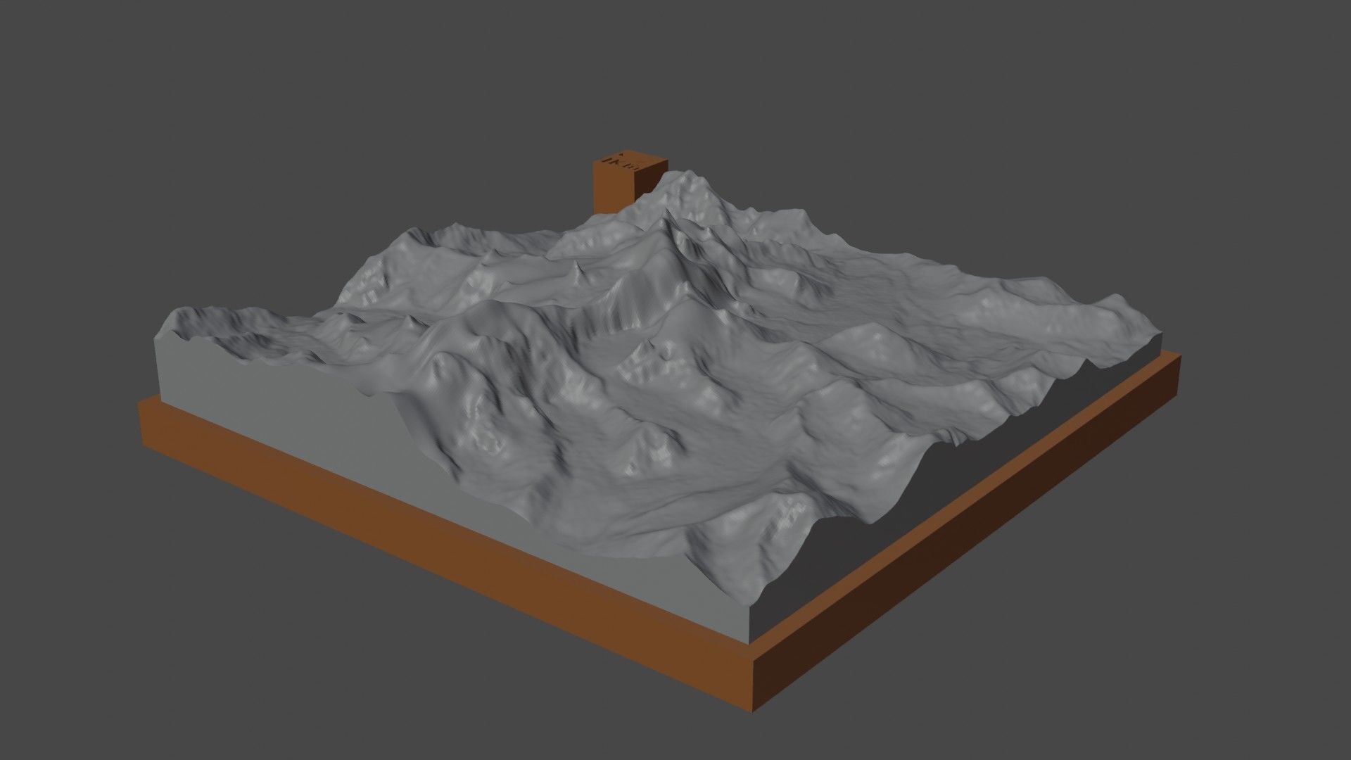 Bogda Shan 3D model 3D printable | CGTrader
