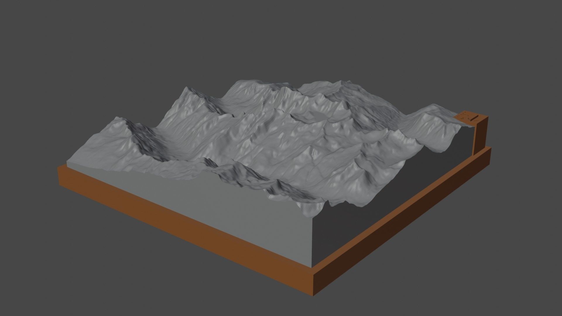Gladsheim Peak 3D model 3D printable | CGTrader