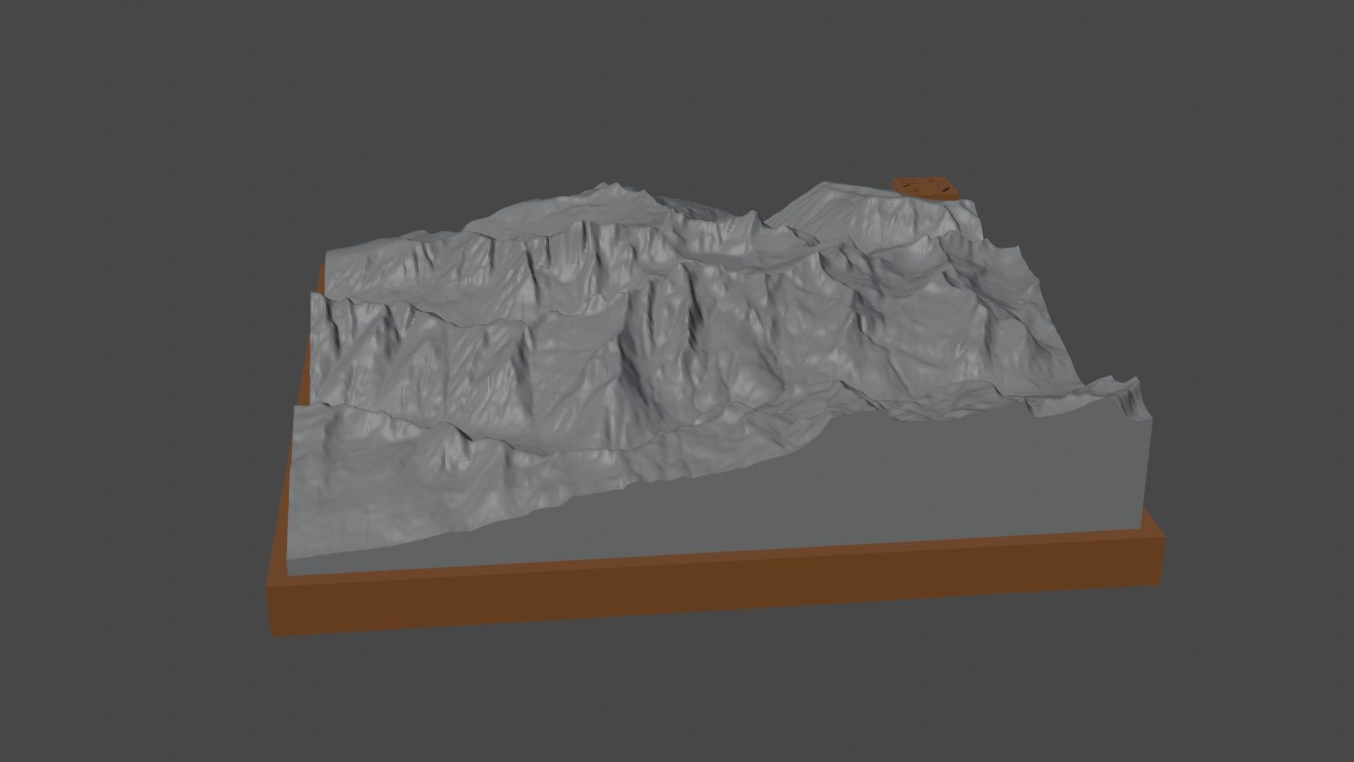 Gladsheim Peak 3D model 3D printable | CGTrader