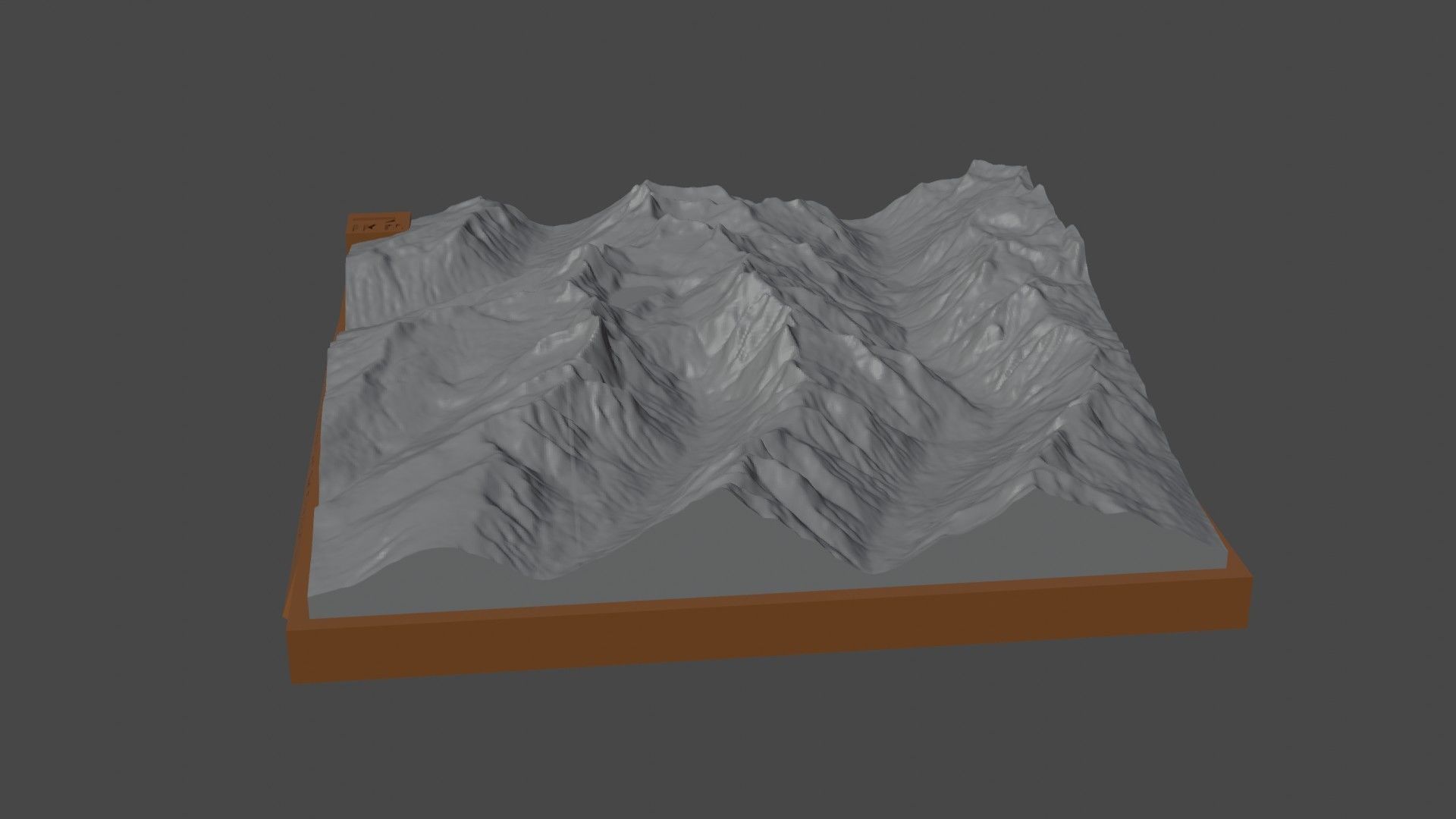 Gladsheim Peak 3D model 3D printable | CGTrader