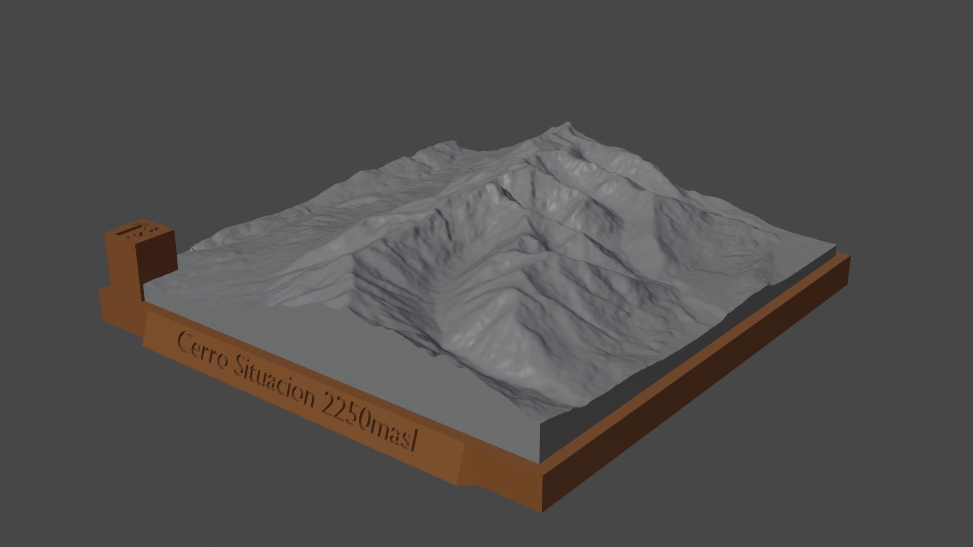 Cerro Situacion 3D model 3D printable | CGTrader