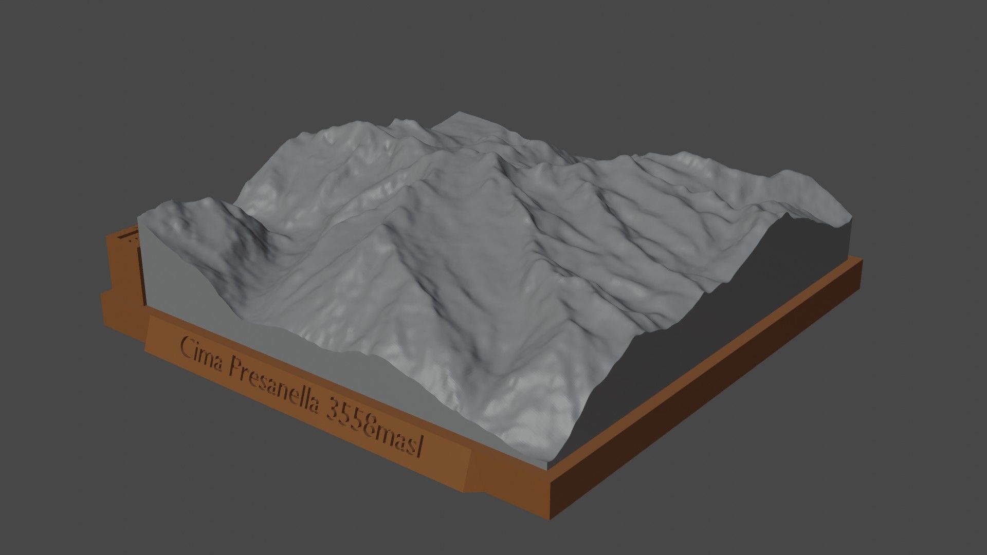 Cima Presanella 3D model 3D printable | CGTrader