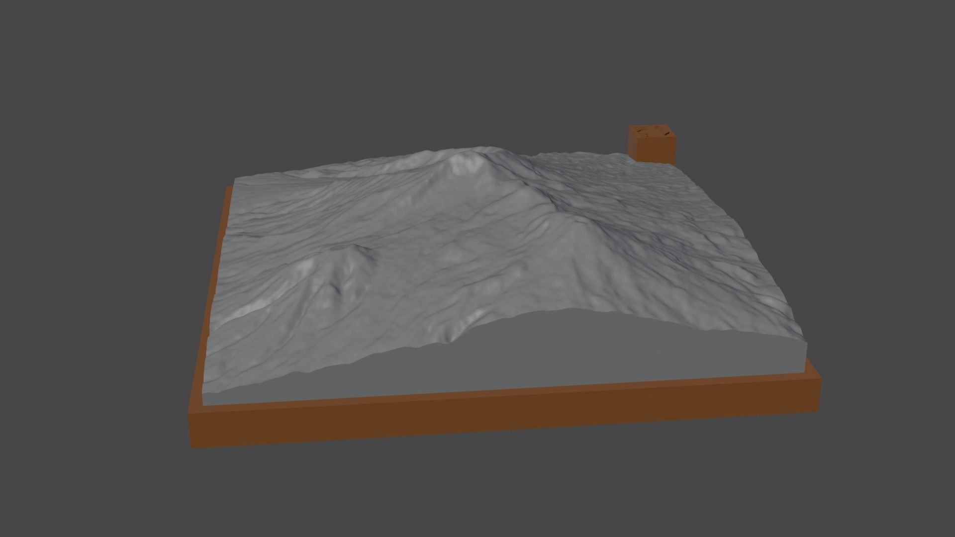 Gunung Arjuna 3D model 3D printable | CGTrader