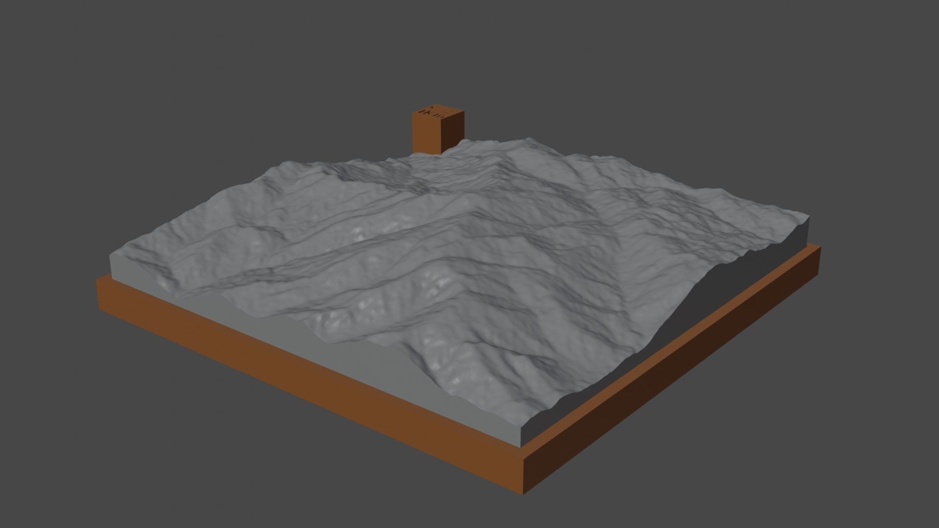Gunung Benum 3D model 3D printable | CGTrader