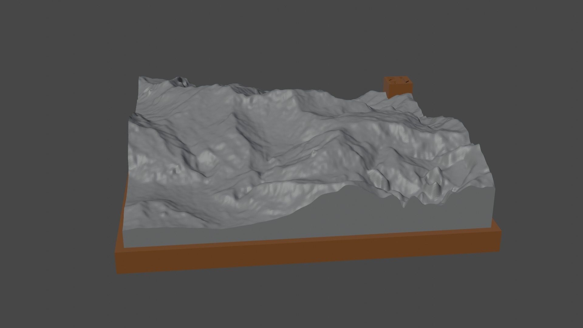 Gunung Binaiya 3D model 3D printable | CGTrader