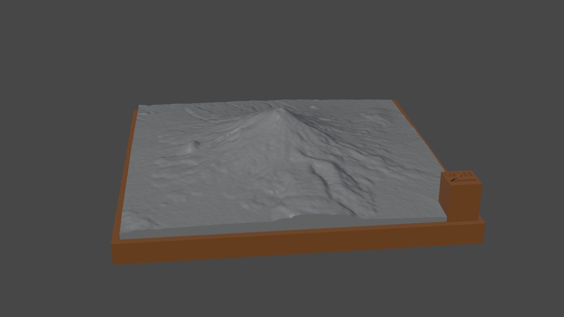 Gunung Klabat 3D model 3D printable | CGTrader