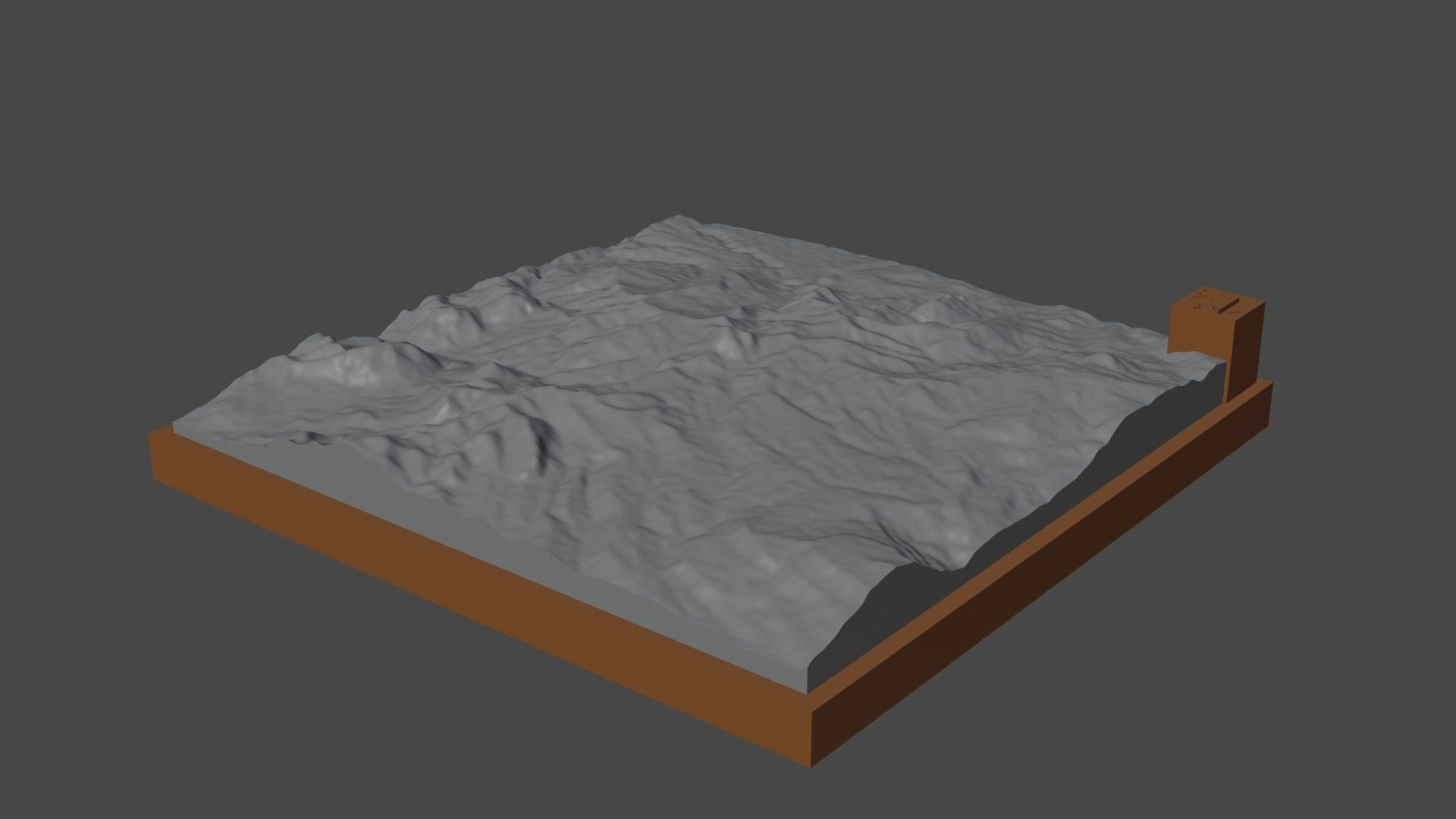Gunung Niut 3D model 3D printable | CGTrader