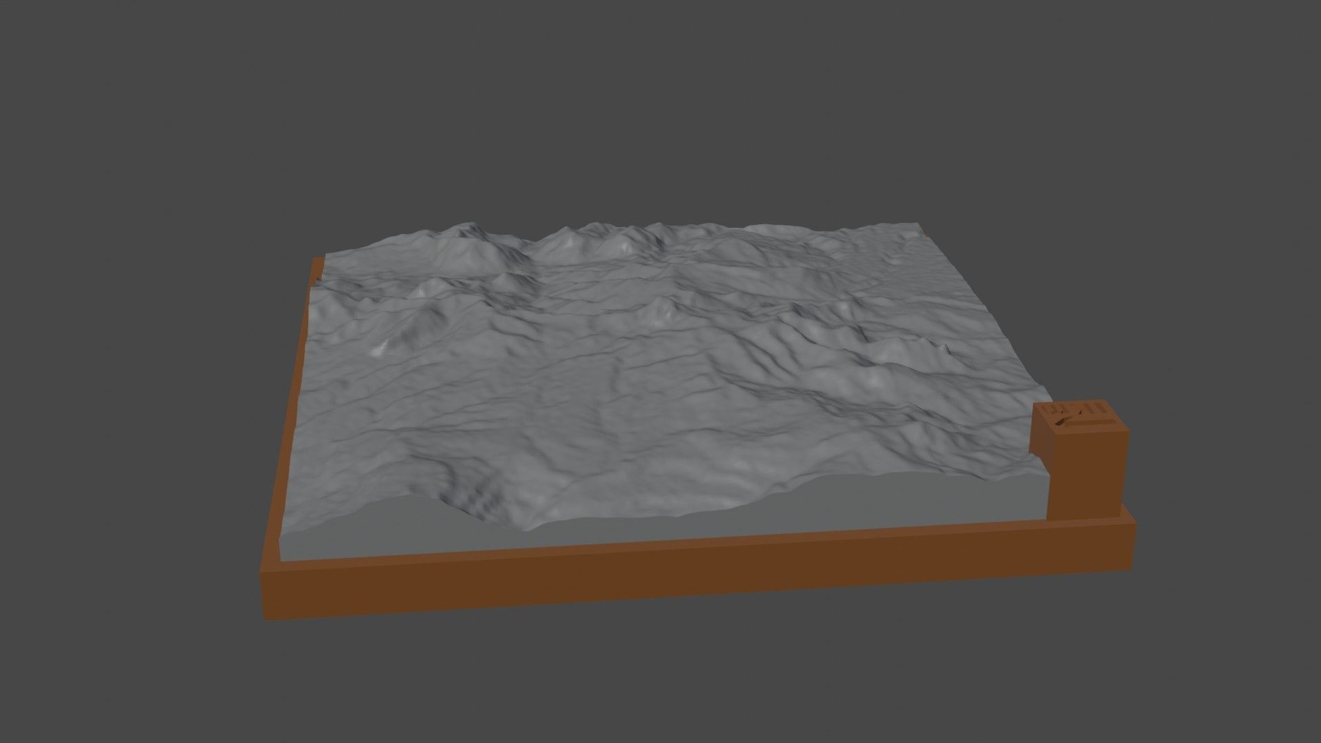 Gunung Niut 3D model 3D printable | CGTrader