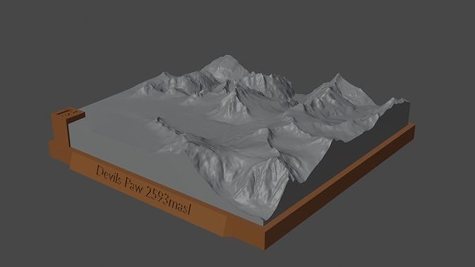 Devils Paw 3D model 3D printable | CGTrader