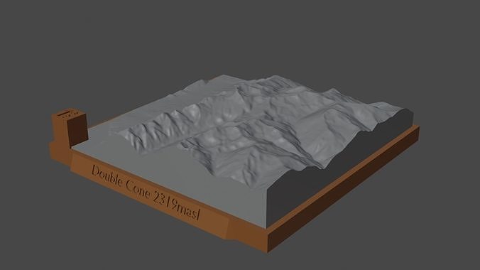 Double Cone 3D model 3D printable | CGTrader