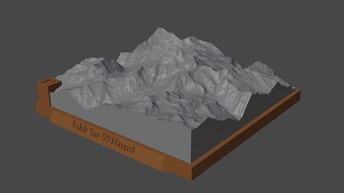 Falak Sar 3D model 3D printable | CGTrader