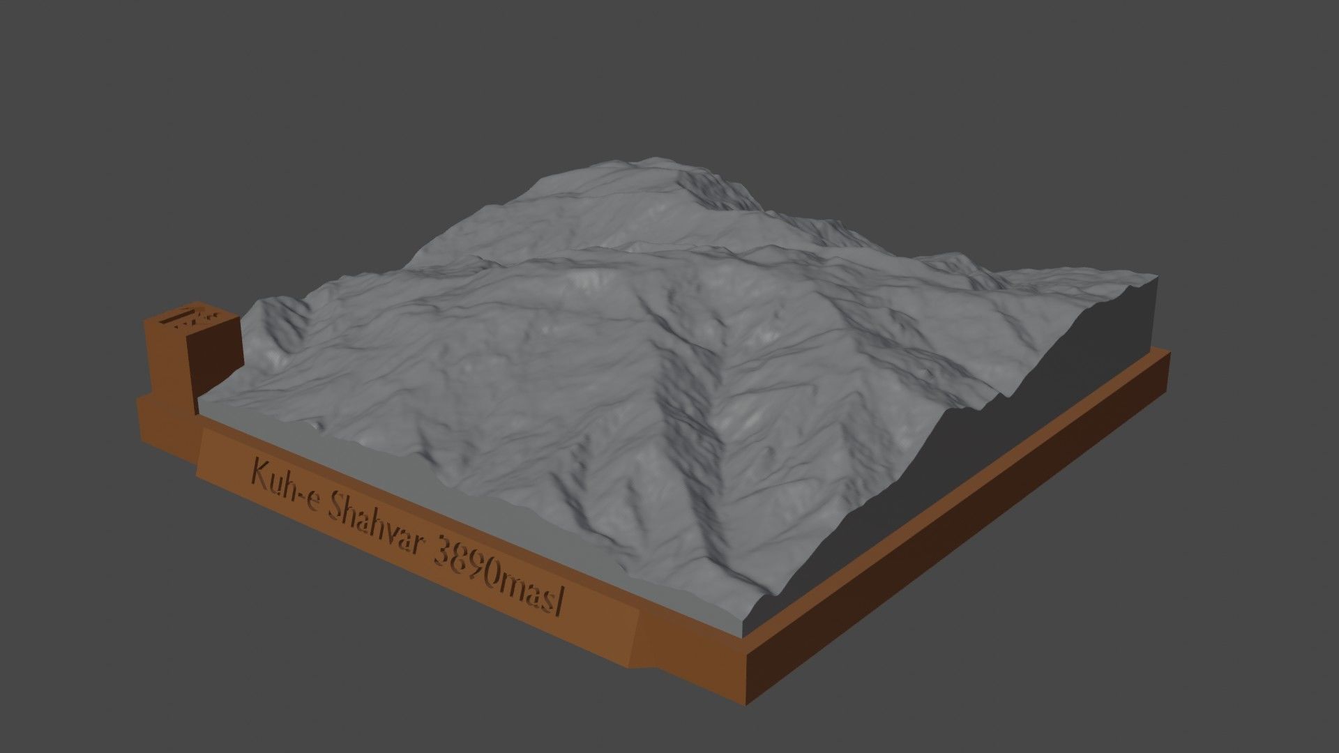 Kuh-e Shahvar 3D model 3D printable | CGTrader