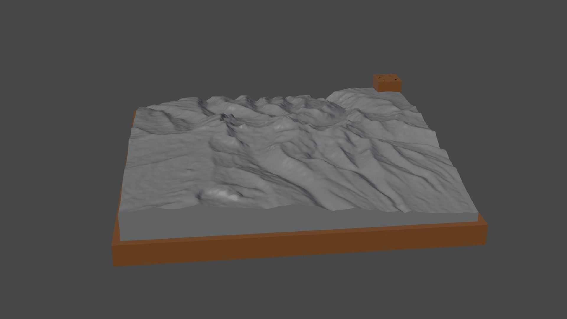 Mount Giluwe 3D model 3D printable | CGTrader