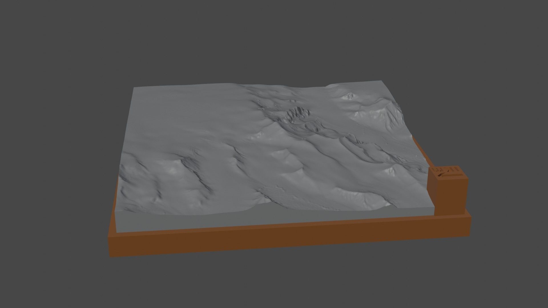 Outlook Peak 3D model 3D printable | CGTrader