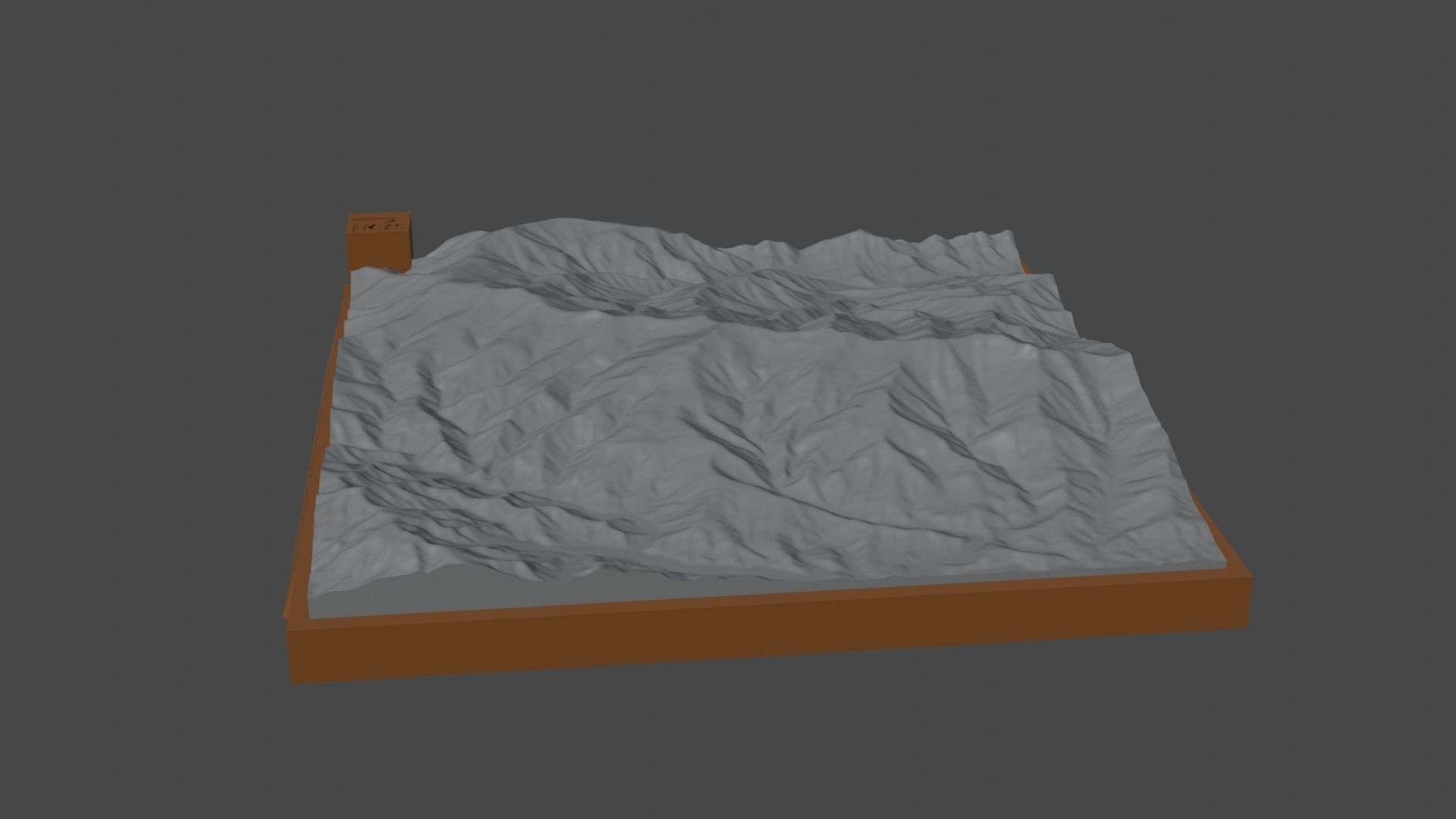 Mount Mitchell 3D model 3D printable | CGTrader