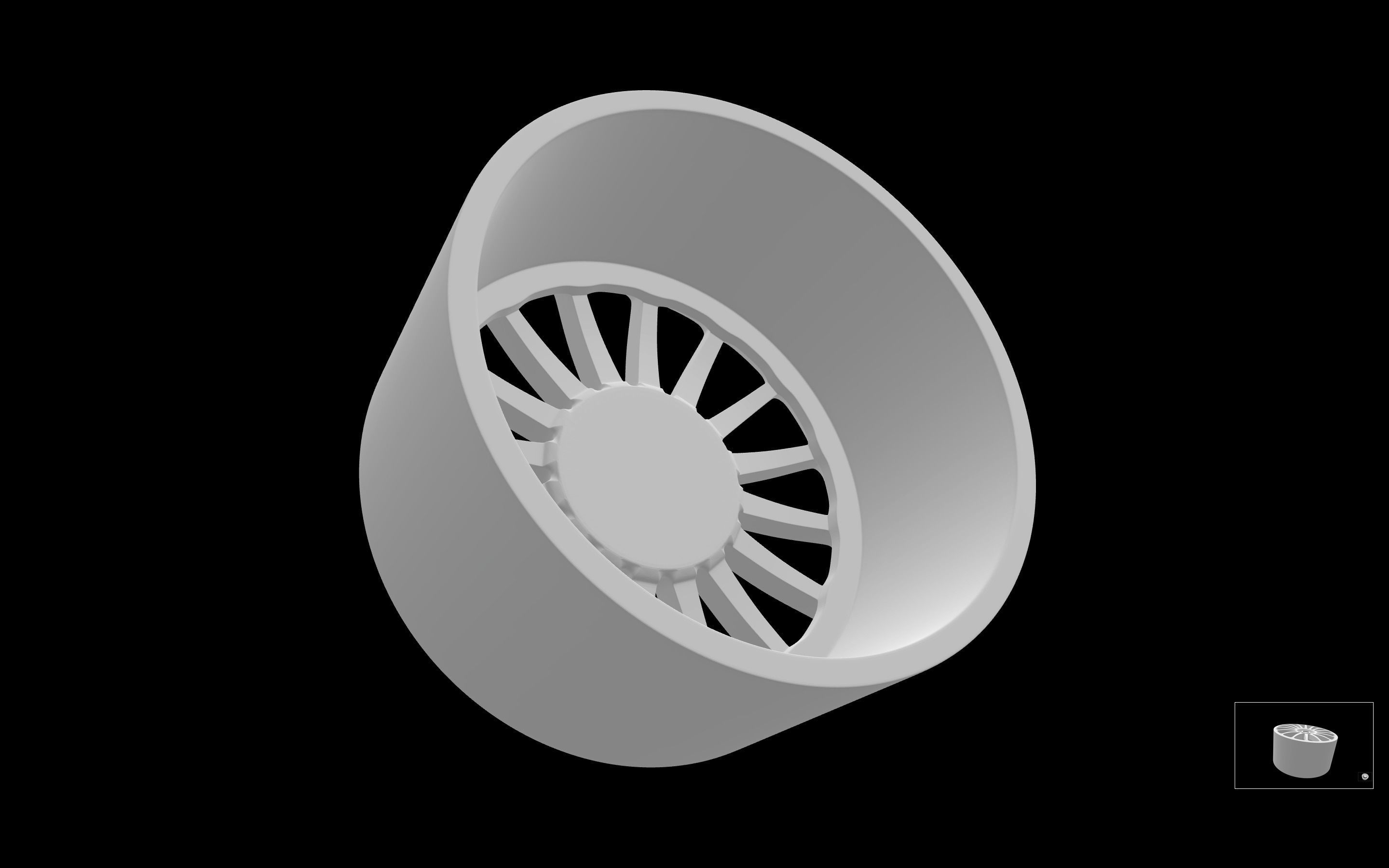 TSW Imola scalable and printable rim 3D model 3D printable | CGTrader