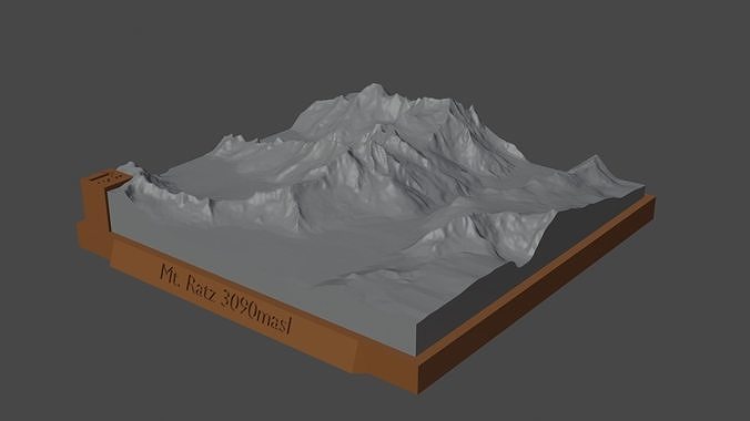 Mount Ratz 3D model 3D printable | CGTrader